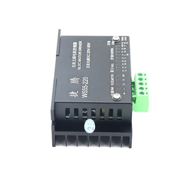 Dc Motor Controllers WS55-220 Driver, Brushless DC Motor Driver, With ...