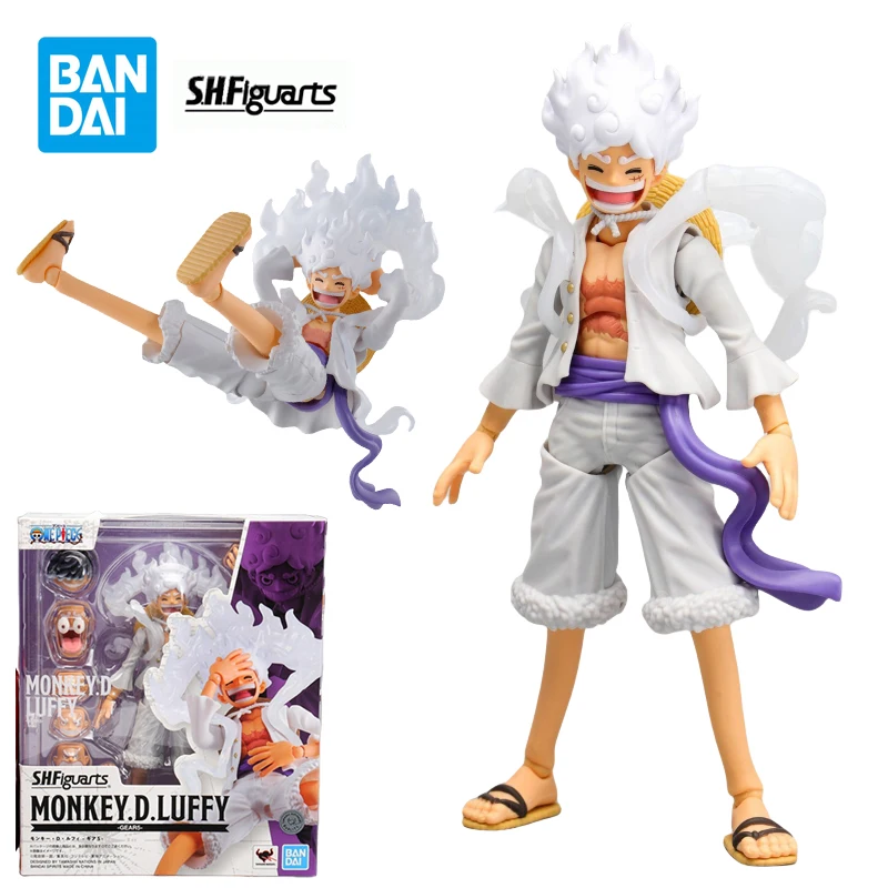 Bandai-S-H-Figuarts-ONE-PIECE-Anime-Monkey-D-Luffy-Gear-5-Action ...