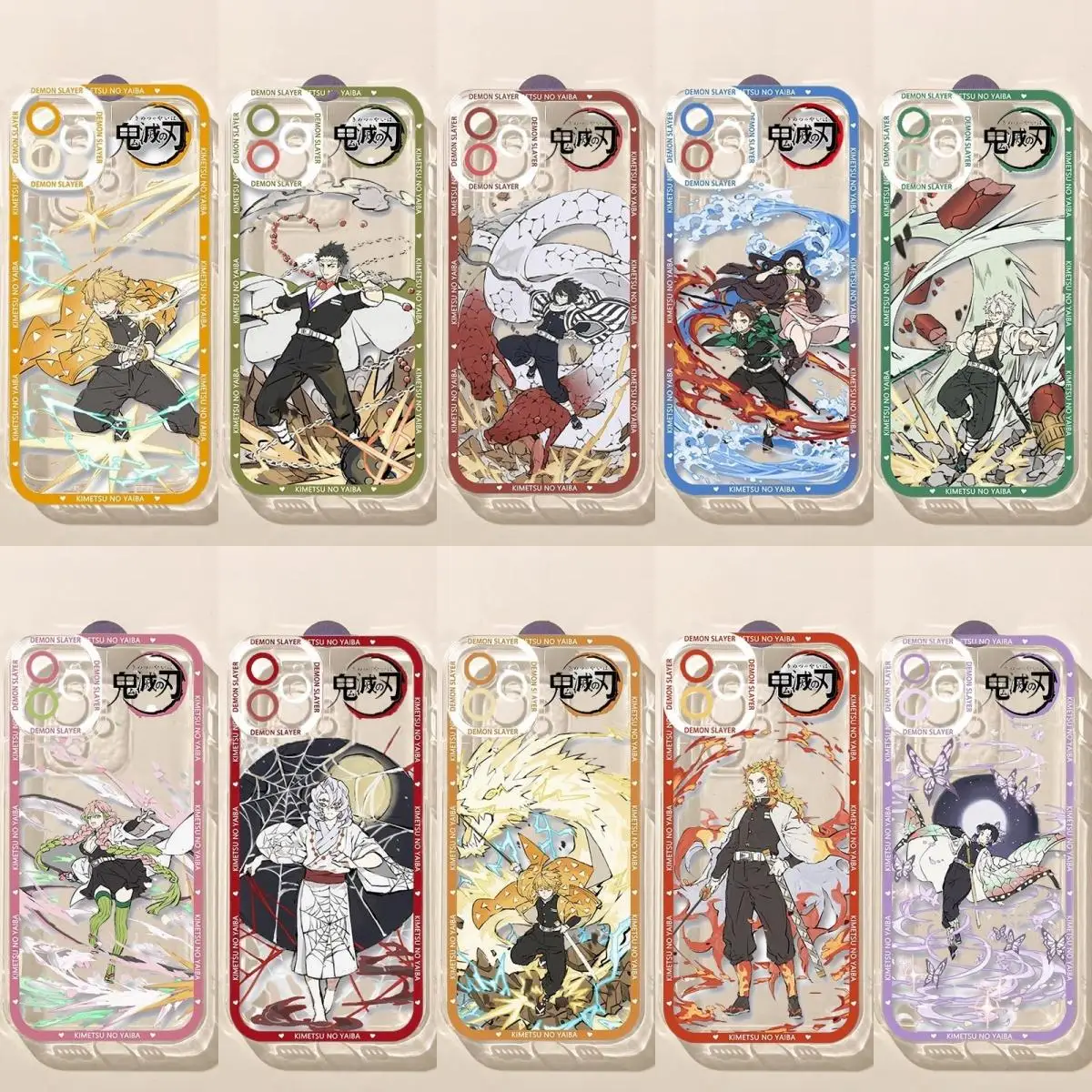 Demon-Slayer-Case-For-VIVO-Y28-Y76-Y75-Y02-Y02T-Y02A-Y11-V21-V23-Y33 ...