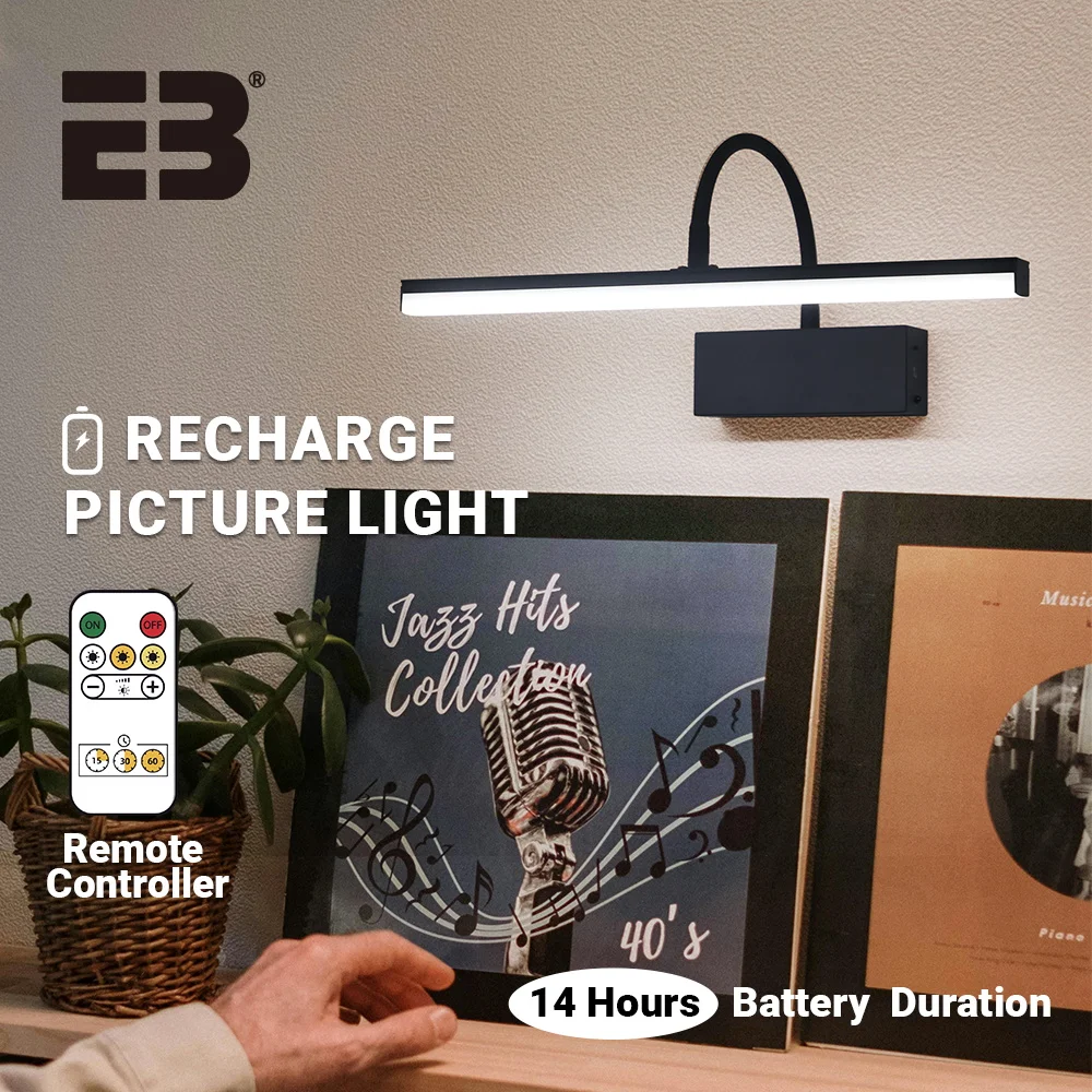 LED-Wall-Light-Rechargeable-40cm-Wall-Sconce-Light-Modern-Adjustable ...