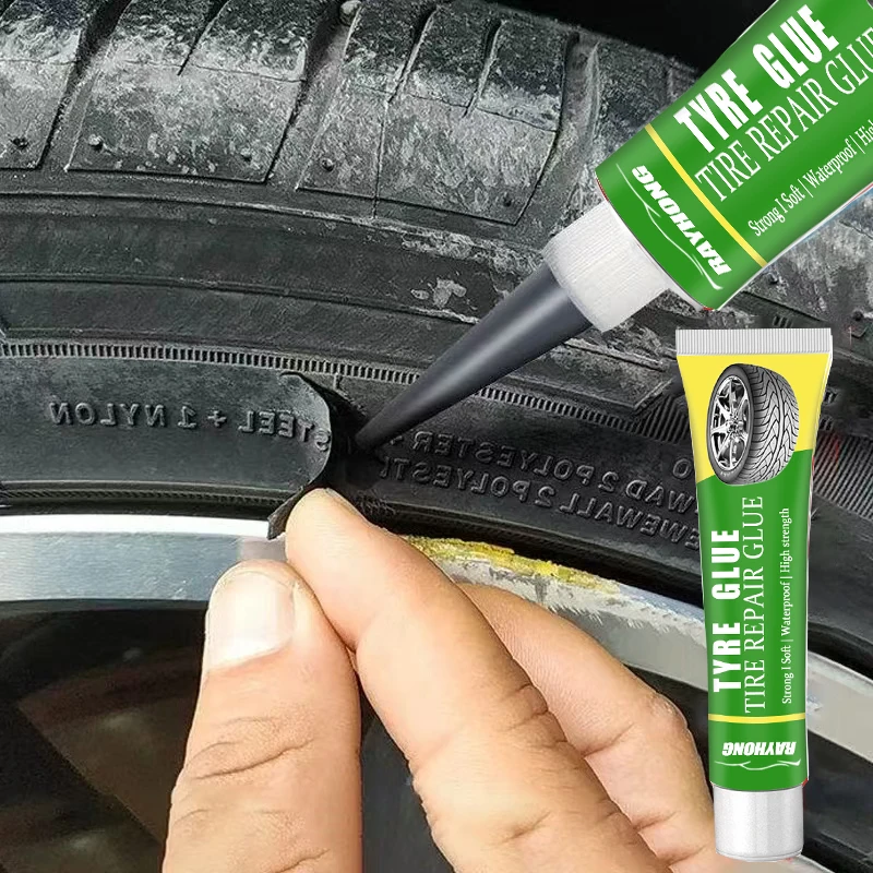 Black Tyre Repair Instant Liquid Strong Rubber Glues Wear-resistant ...