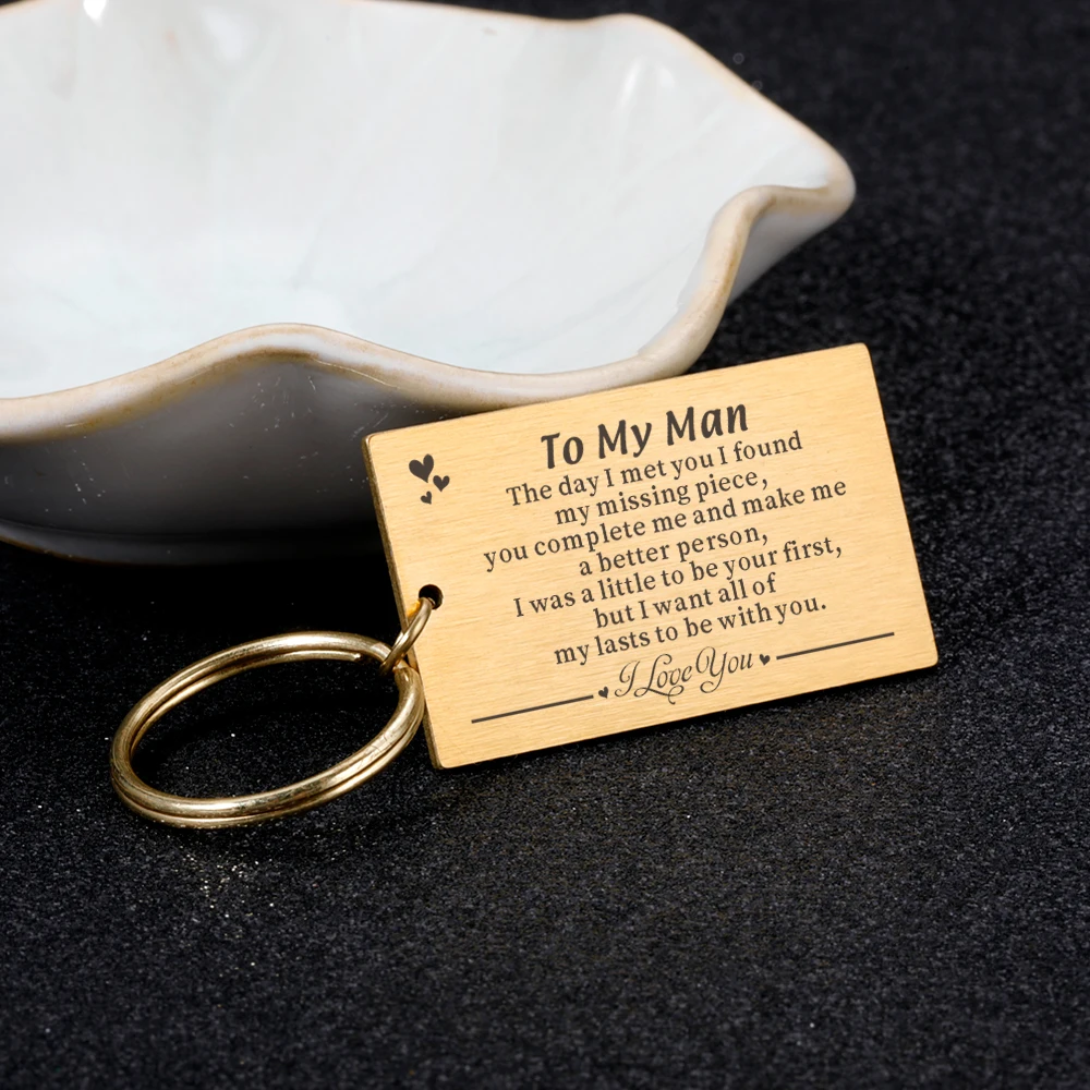 To-My-Man-Keychain-Valentines-Day-Gifts-for-Boyfriend-Husband-from ...