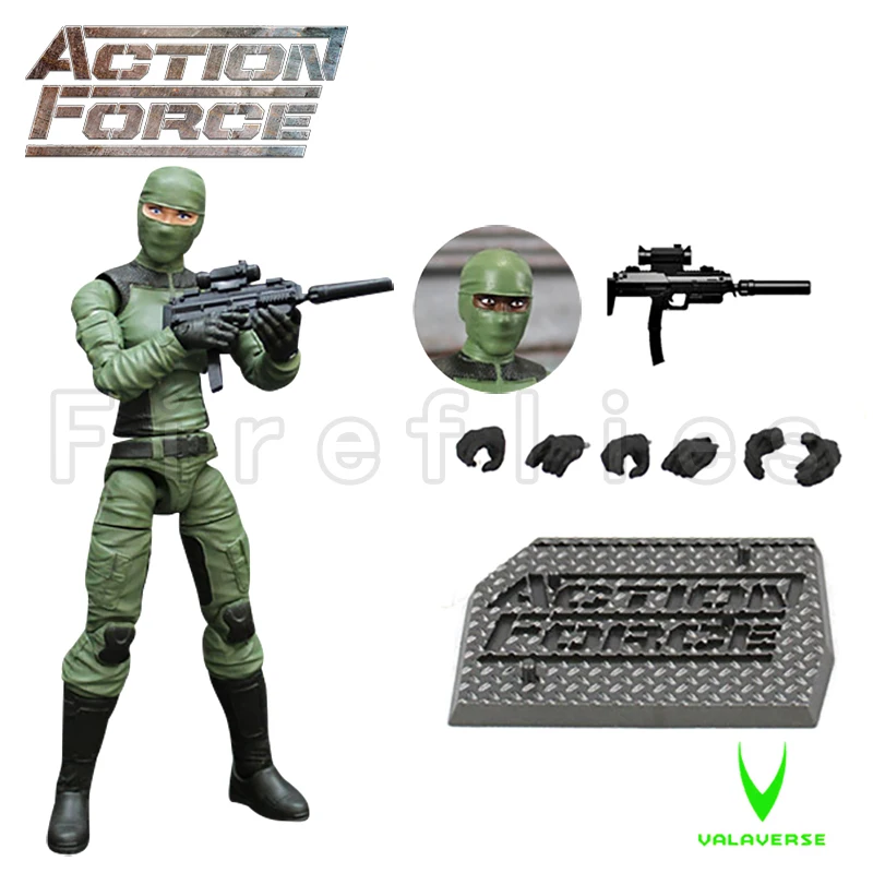 6inches-VALAVERSE-Action-Figure-Action-Force-Wave-3-Delta-Trooper-Anime ...