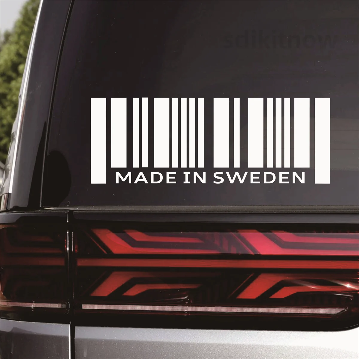 Made-in-Sweden-Flag-Car-Motorbike-Vinly-Sticker-PVC-Decal-Styling-For ...