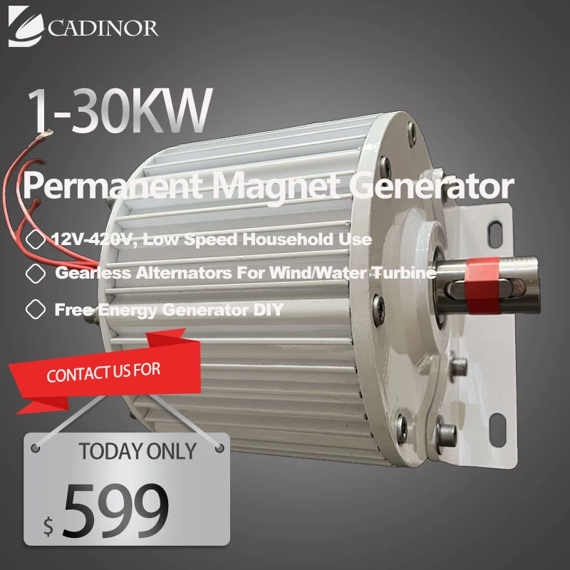 10000W-20KW-48V-96V-120V-220V-380V-420V-PMG-Electric-Generator-Low-RPM ...