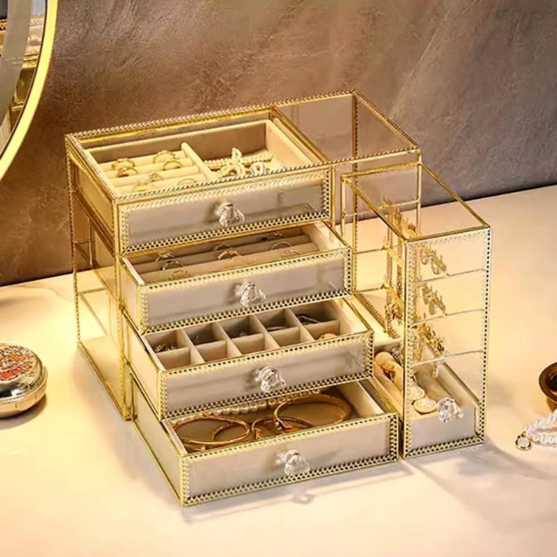 Luxury-Glass-Jewelry-Organizer-Large-Transparent-Jewelry-Storage-Boxes ...