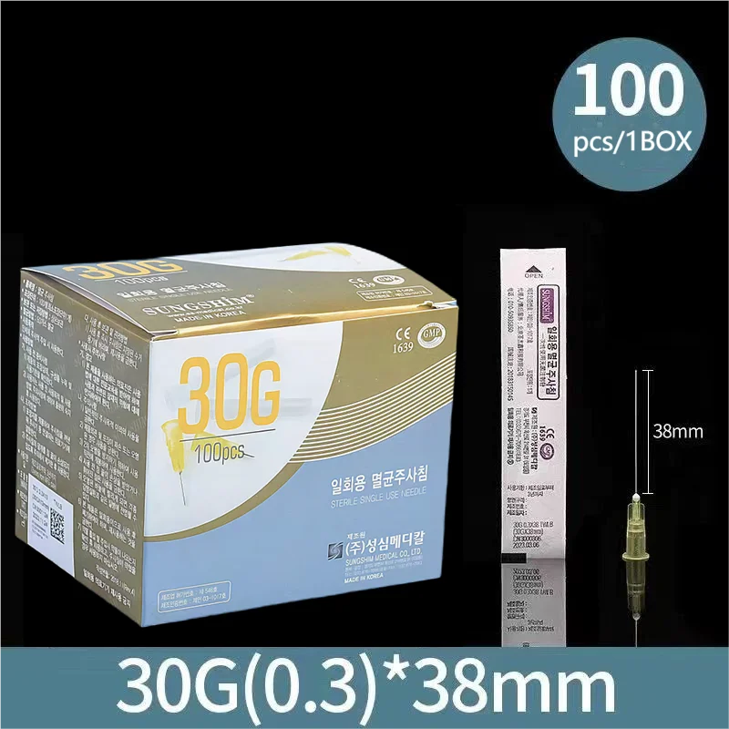 High 33G 4MM 29G 13MM 27G 38MM 30G 4mm/13mm Pain less Small Need le ...