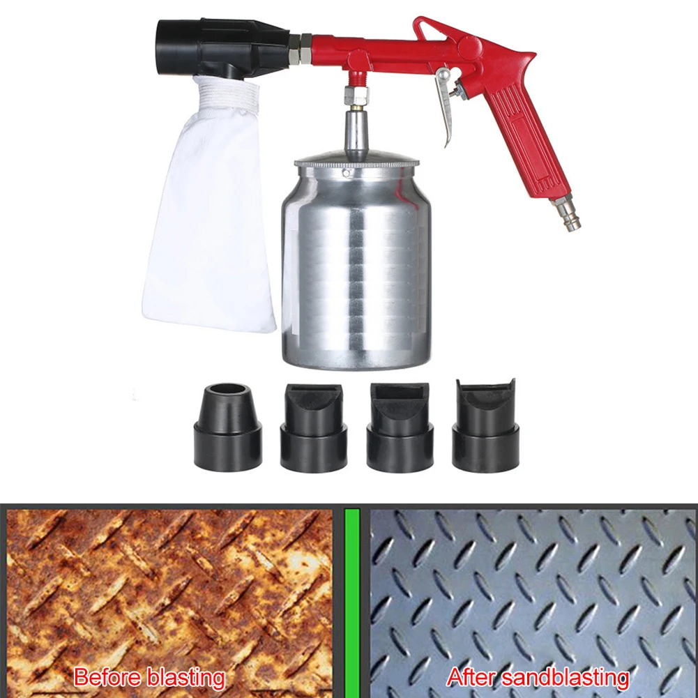 PS-11R-Handheld-Pneumatic-Sandblaster-Sandblasting-Spray-Gun-with ...