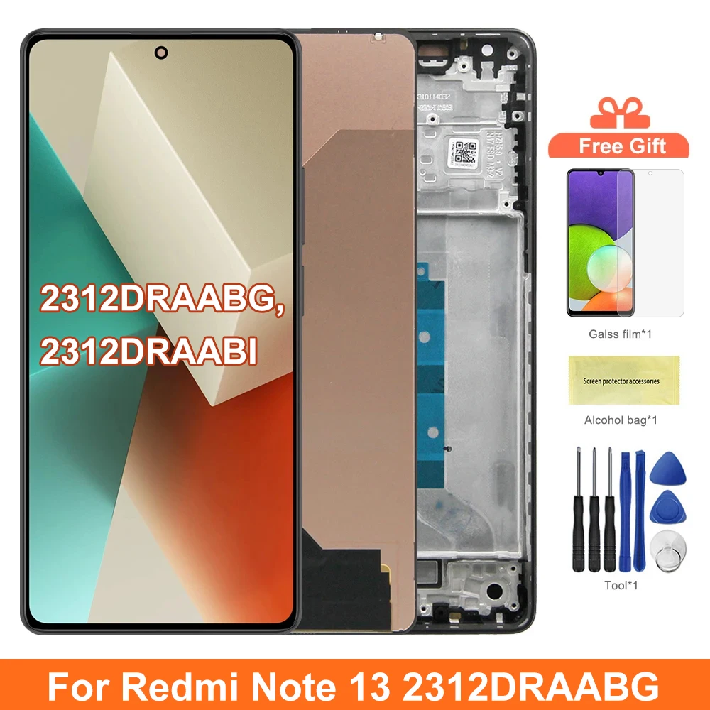 Screen-for-Xiaomi-Redmi-Note-13-2312DRAABG-Lcd-Display-Digital-Touch ...