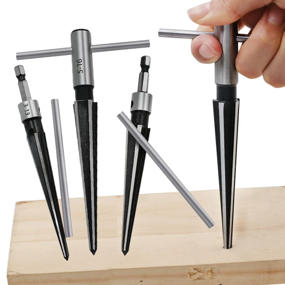 1PC-Hand-Taper-Reamer-Hex-shank-Round-shank-3-13mm-5-16mm-Expanding ...