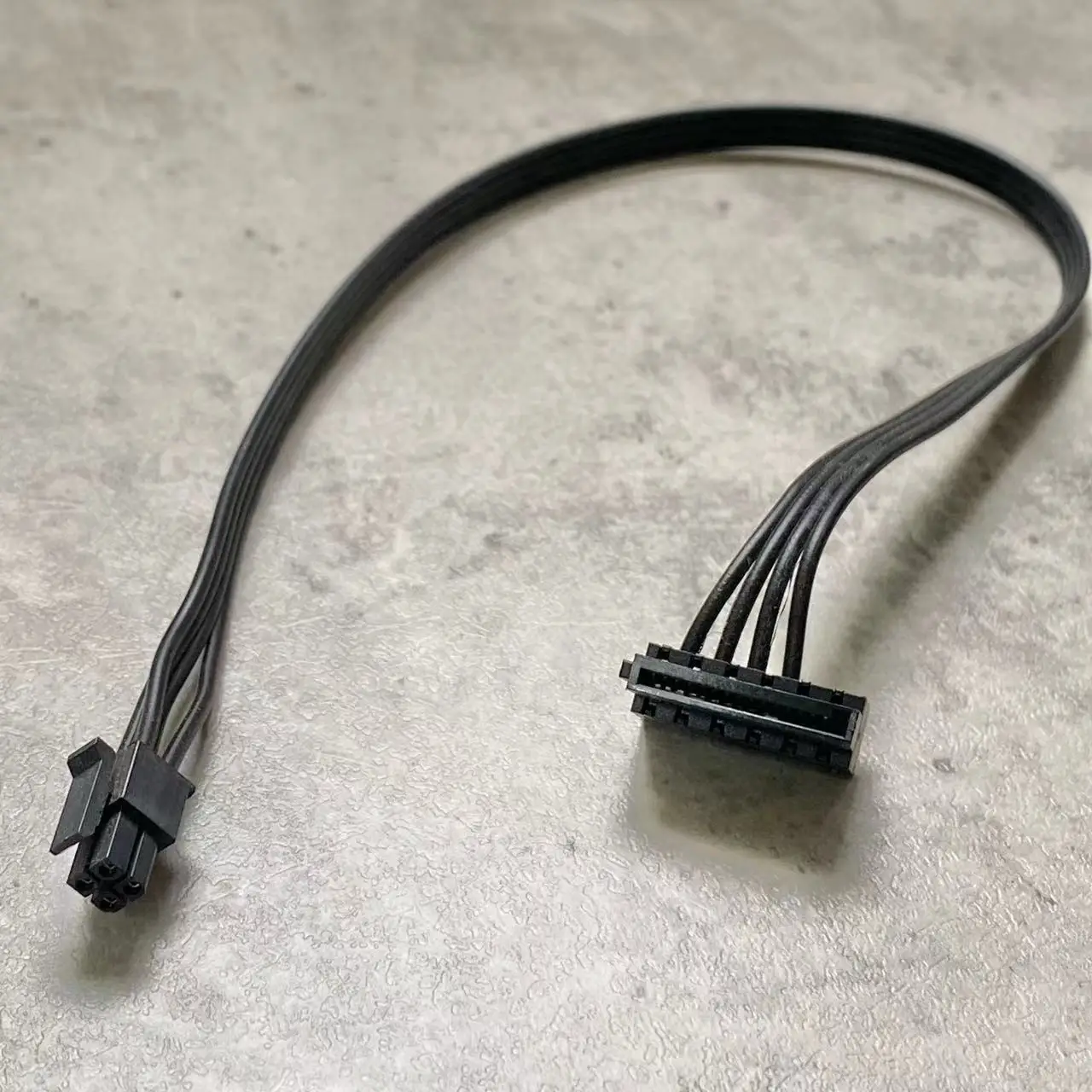 New 45CM Cable MINI 4 Pin to SATA Interface SSD Power Supply For Lenovo ...