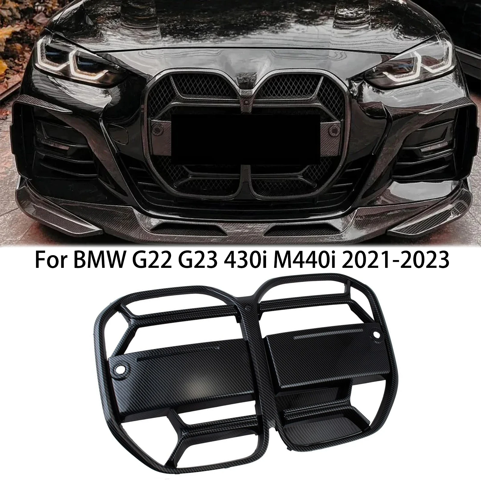 Front-Bumper-CSL-Style-Replacement-Mesh-Grill-For-BMW-4-Series-G22-G23 ...