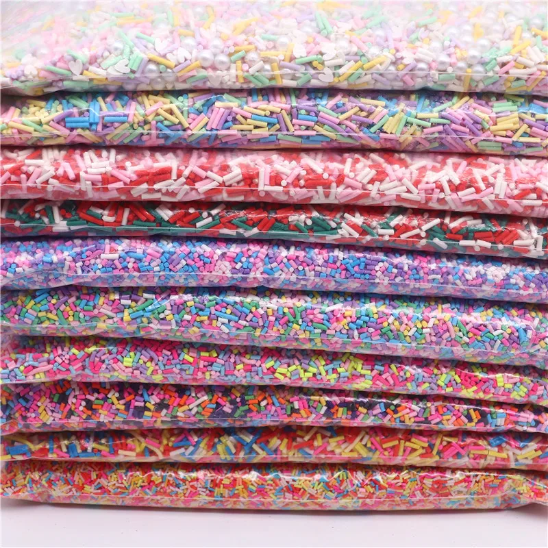 490g-Wholesale-Polymer-Clay-Slices-Sprinkles-Colorful-Long-Sprinkles ...