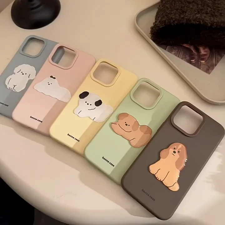 Jiehua Cute Cover for Apple Mobile Phone Protective Case for iPhone 16 ...