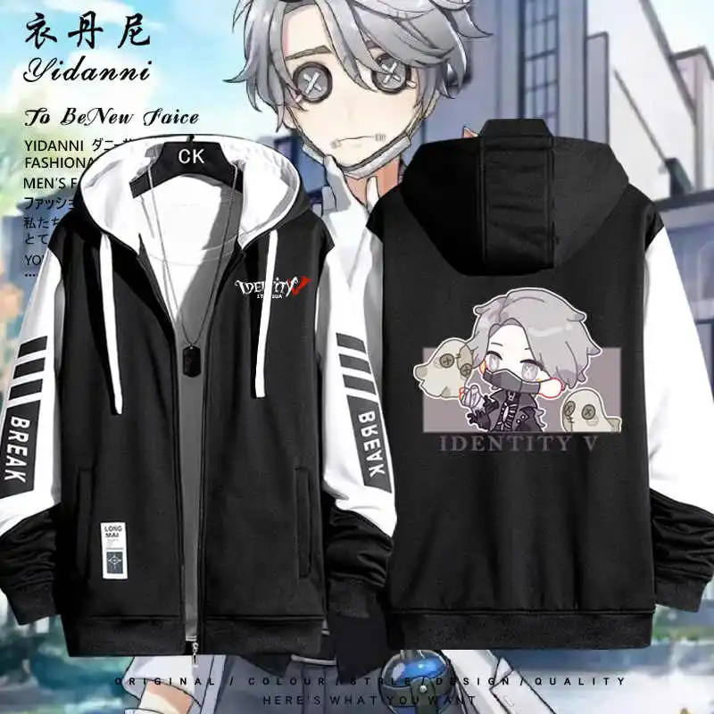 Game Identity V Ithaqua Aesop Carl Vera Nair Mary Cosplay Jacket Zipper ...