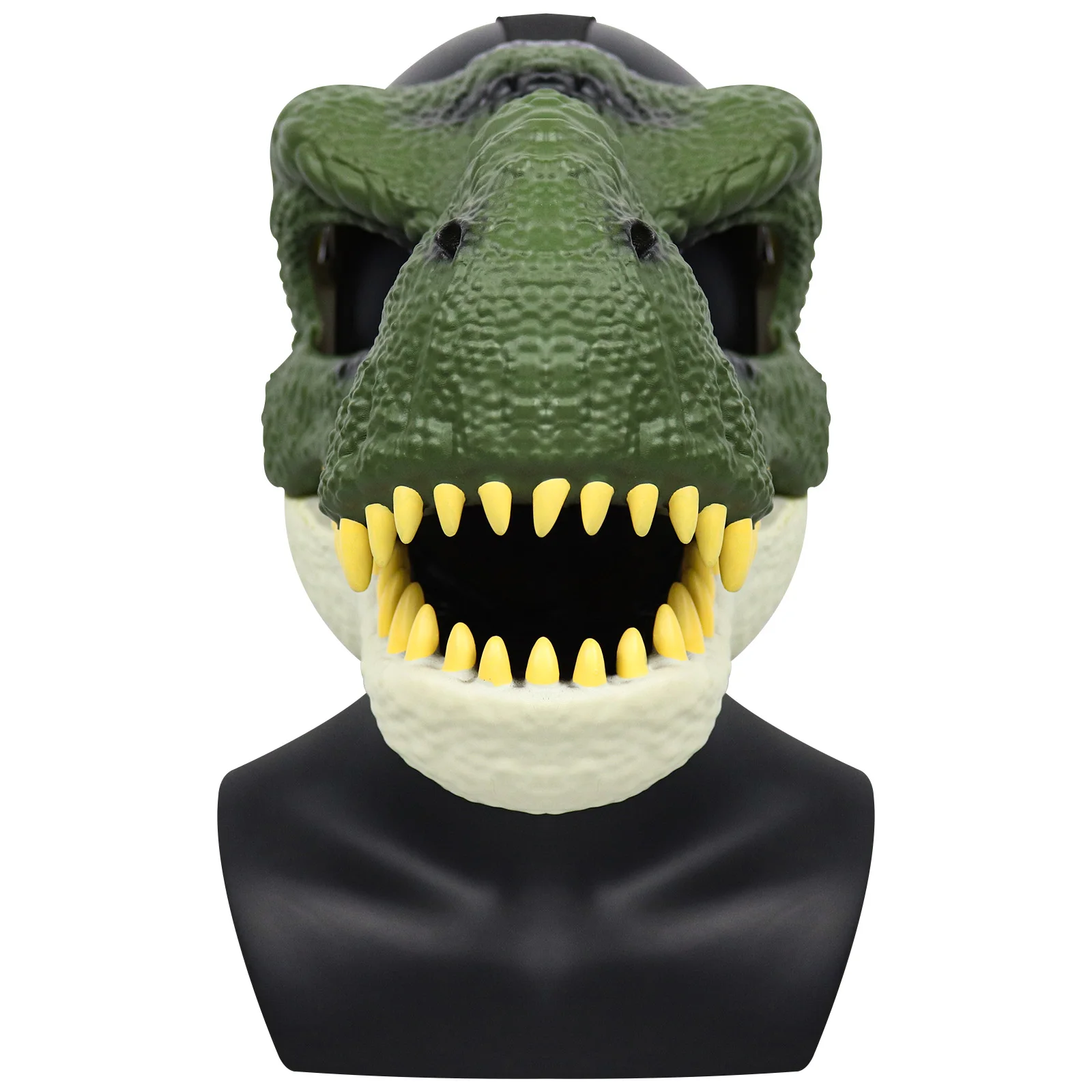 3D Dinosaur Mask Lifelike Raptor Dino Moving Jaw Mask High Quality PVC ...