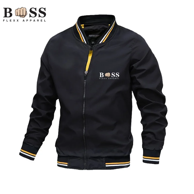 BSS-FLEXX-chaqueta-deportiva-con-cremallera-para-hombre-abrigo-informal ...