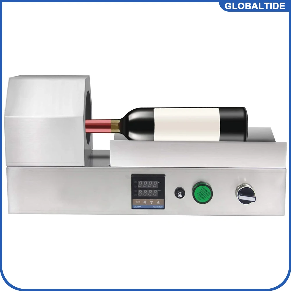 PVC film capsule heat shrinker oil wine capsule manual heat seal film ...