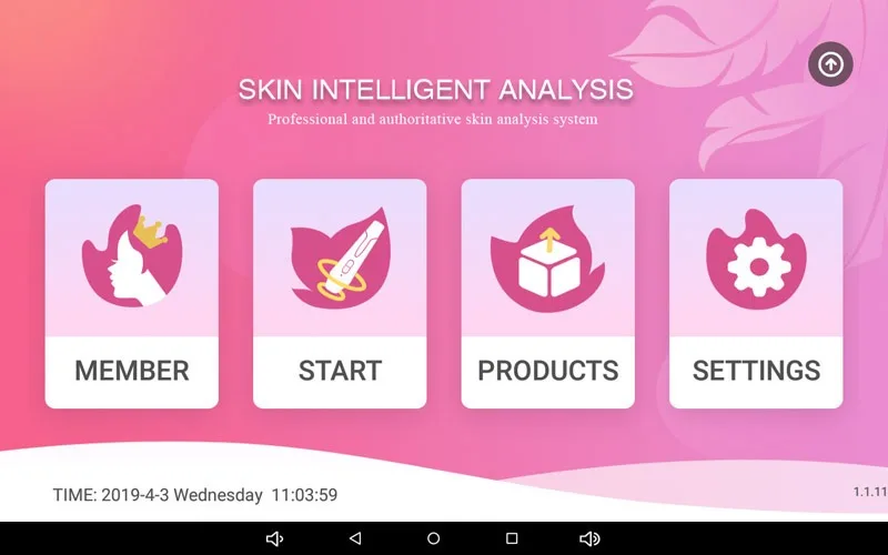 WIFI Wireless Portable Skin Aesthetic Analyzer Digital Skin Scanner ...