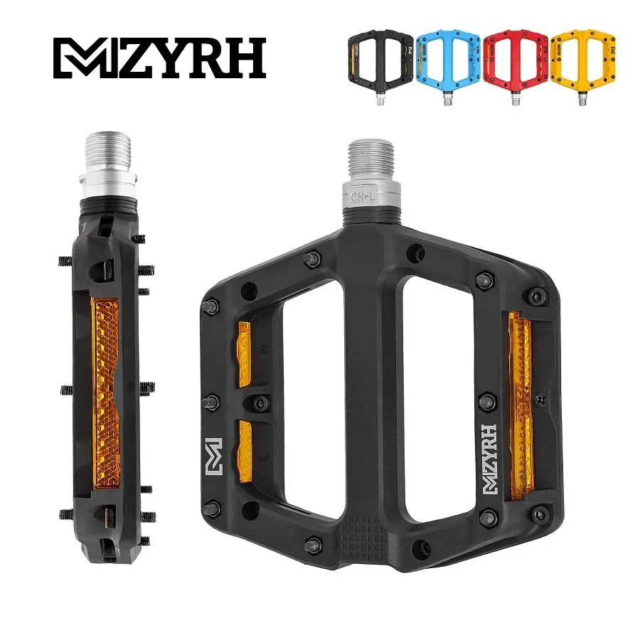 Reflective Pedals Bicycle Mtb | Reflective Bike Pedal | Nylon Bicycle ...