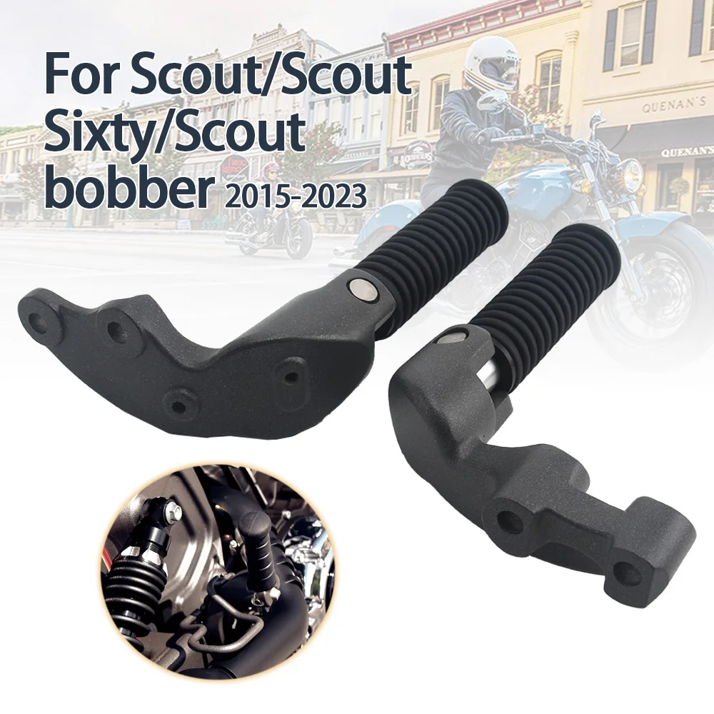 Motorcycle-Passenger-Rear-Footpeg-For-Indian-Scout-2015-2023-Scout ...