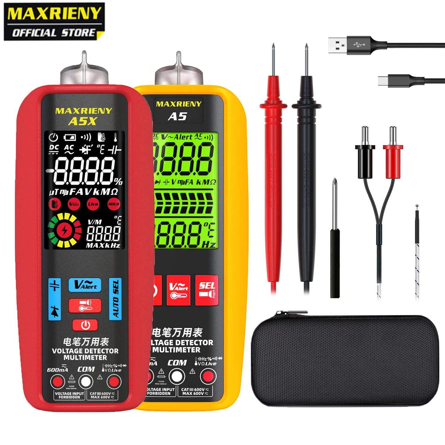 Smart-Digital-Multimeter-Professional-Tester-Voltage-Current-VFC-Diode ...
