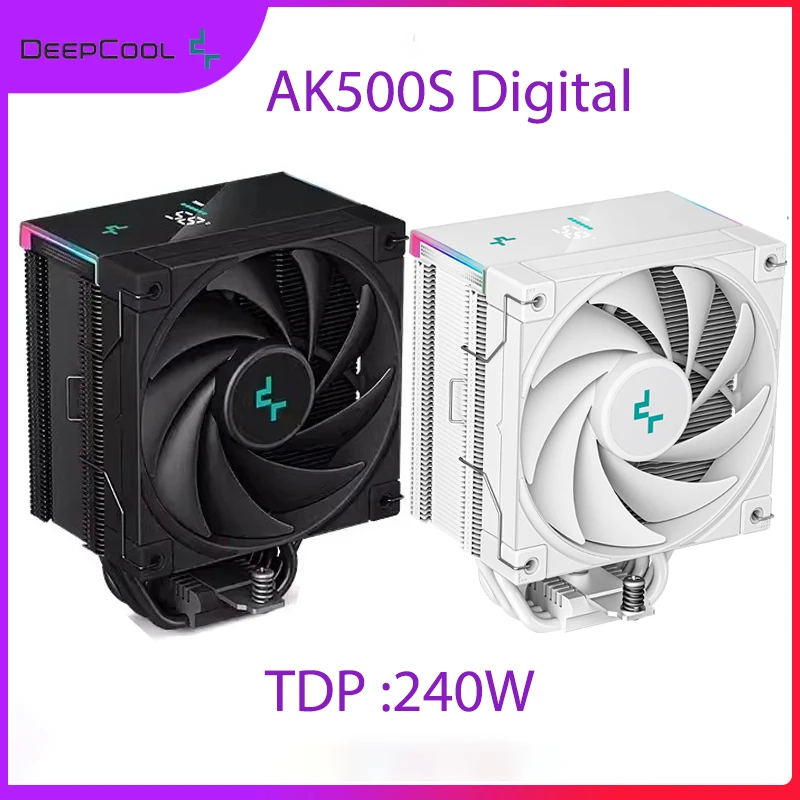 DeepCool-AK500S-Digital-Display-5-Heat-pipes-Cpu-Cooler-Computer ...