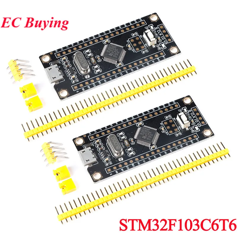 2Pcs-1pc-STM32F103C6T6-STM32F103-System-Core-Board-ARM-STM32-STM32F-Microcontroller-Development ...