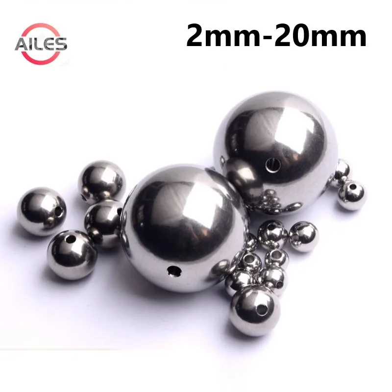 304-Stainless-Steel-Balls-with-Drilled-Non-Thread-Holes-2mm-5mm-10mm ...