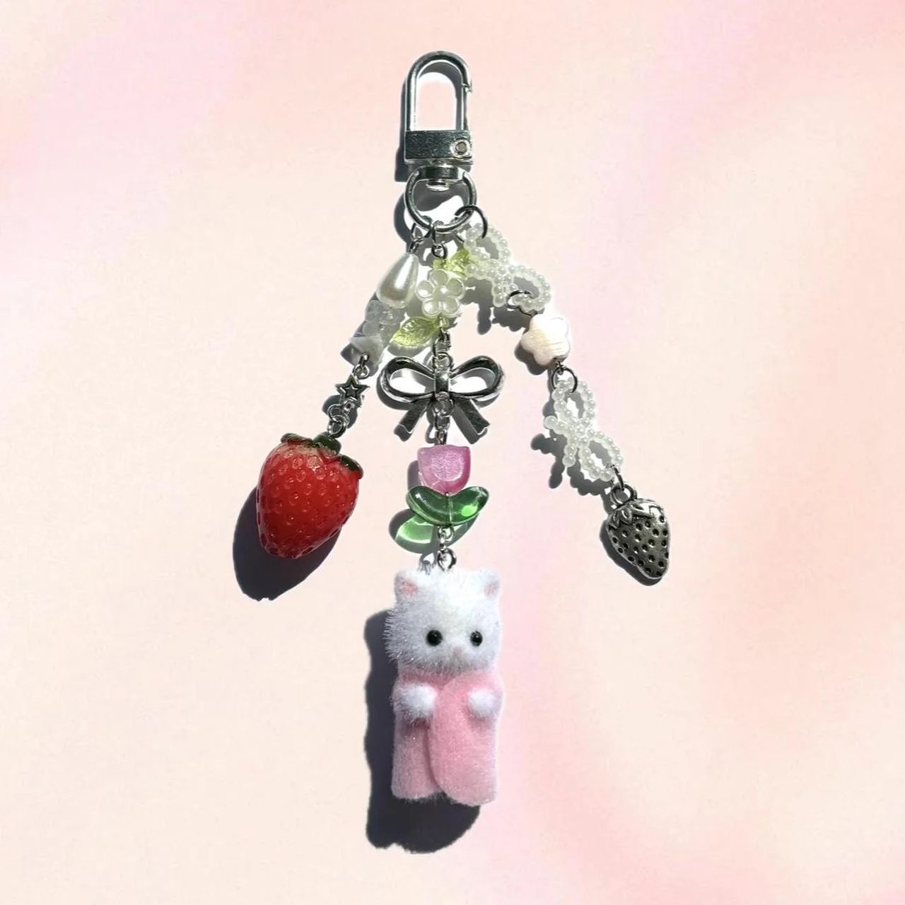 Cute handmade cat keychain - AliExpress 36