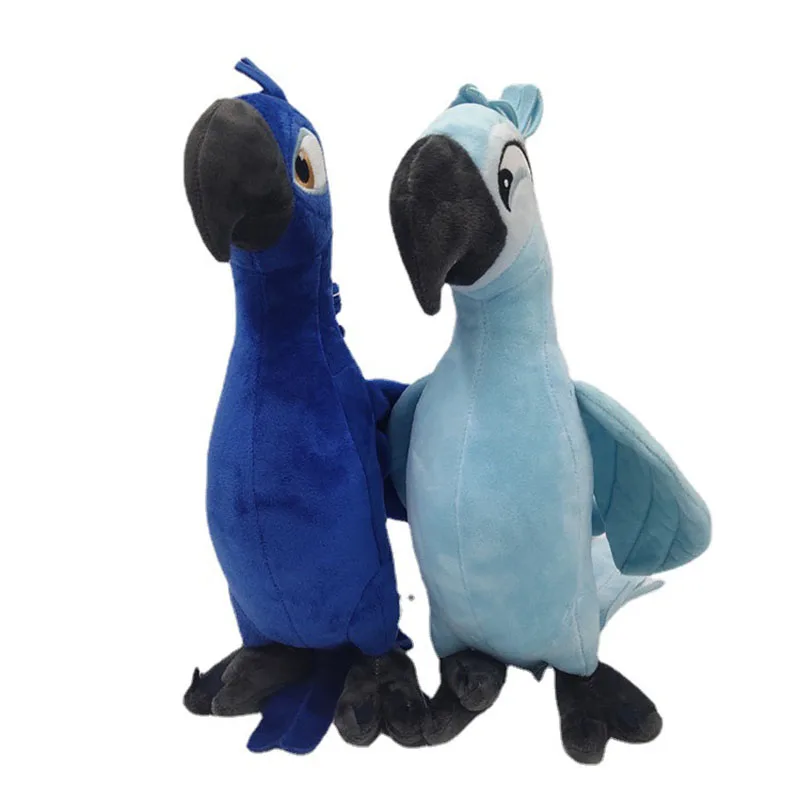 30CM New Rio 2 Movie Kawaii Cartoon Hobby Toys Blue Parrot Blu & Jewel ...