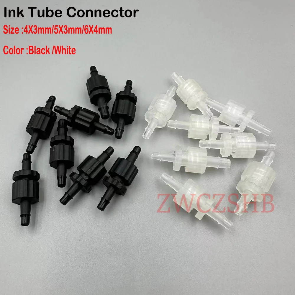 10Set-UV-Solvent-Printer-Plastic-Ink-Tube-Connector-Hose-Pipe-Tubing ...