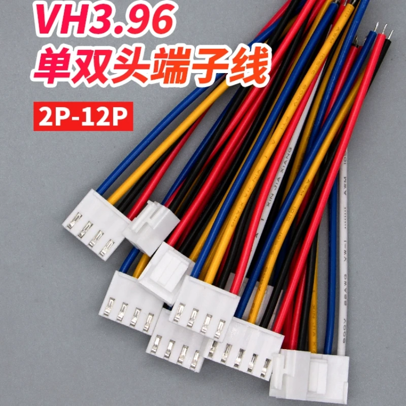 5Pcs-VH3-96-MM-Pitch-Female-Housing-Plug-Sing-Double-Head-Connector-3 ...