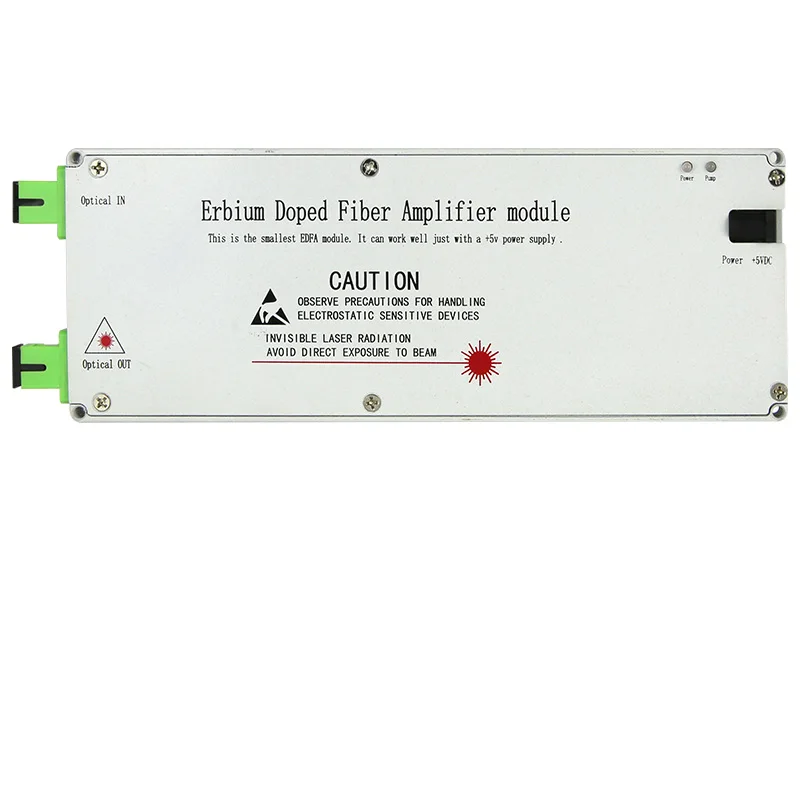 Erbium Doped Fiber Amplifier EDFA 1x20db/22DB/23DB CATV 1550nm Fibre ...