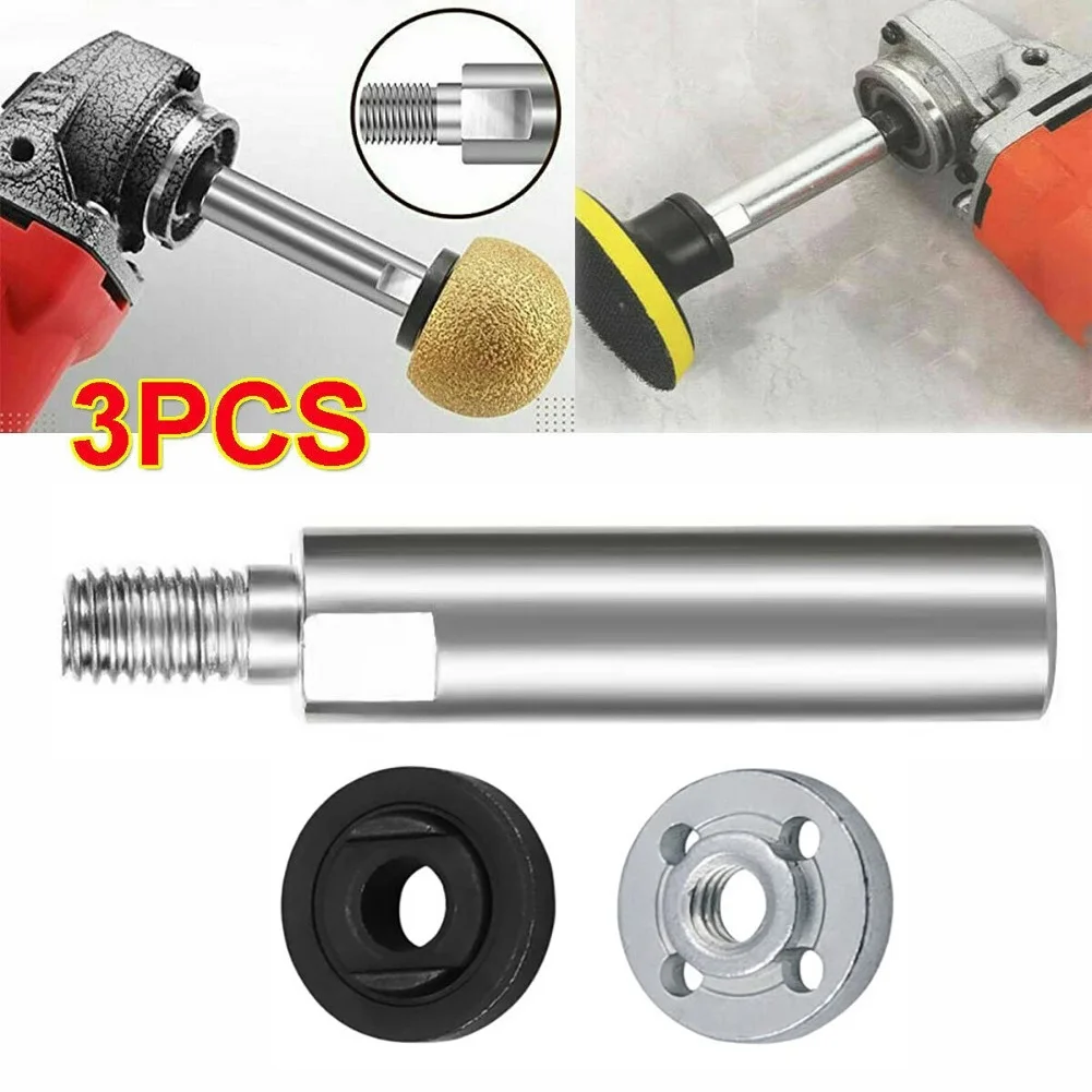 Angle-Grinder-Extension-Connecting-Rod-With-Nuts-M10-Thread-Adapter-For ...