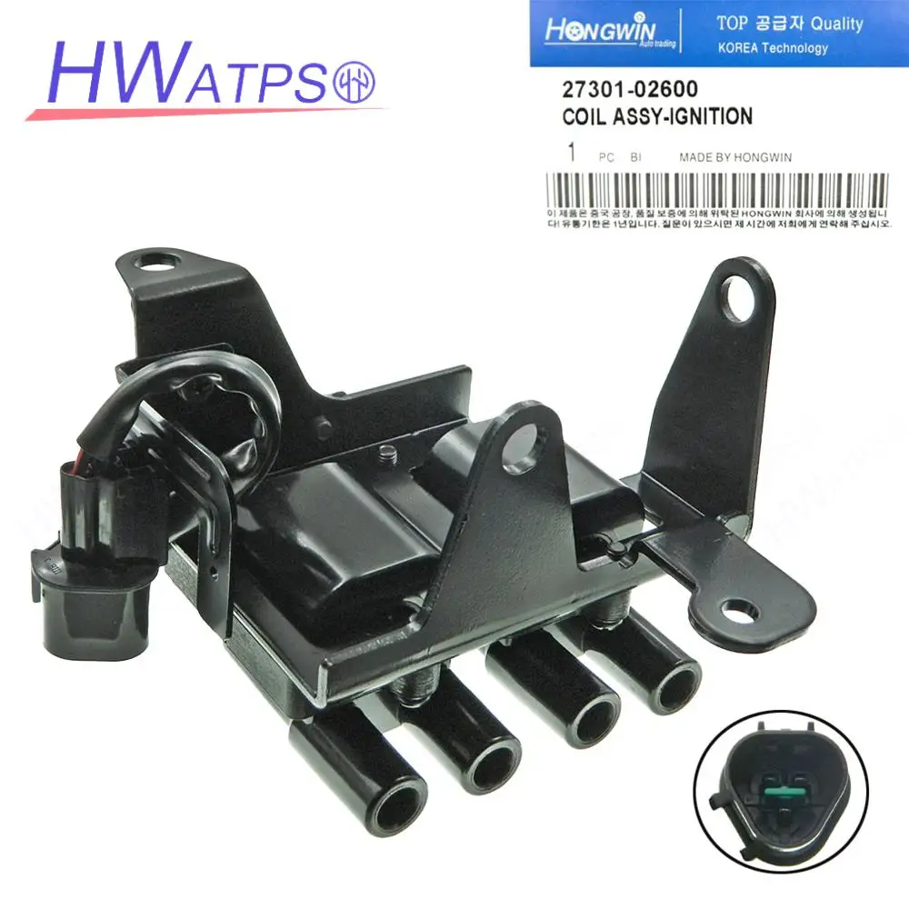 27301-02600 New Ignition Coil Pack Genuine For Hyundai Accent Atos 1994 ...