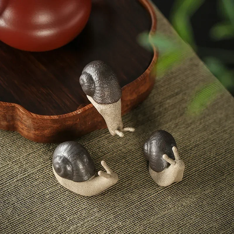 Creative-Snail-Tea-Pet-Handmade-Ceramic-Tea-Accessories-Zen-Home ...