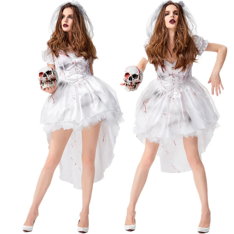Disfraz-de-Zombie-Dead-Bride-para-mujer-adulta-uniforme-de-Cosplay-para ...