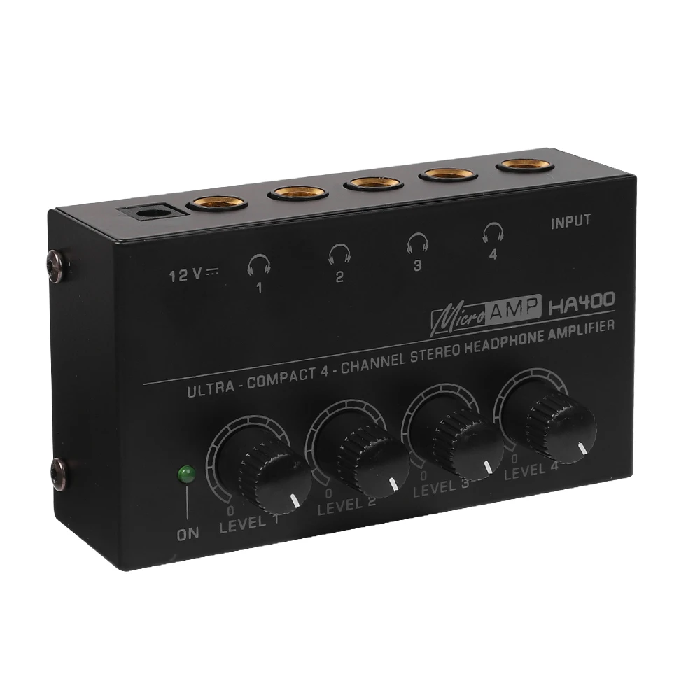 Headphone Amplifier Ultra Compact Stereo Earphone Amplifier Audio ...