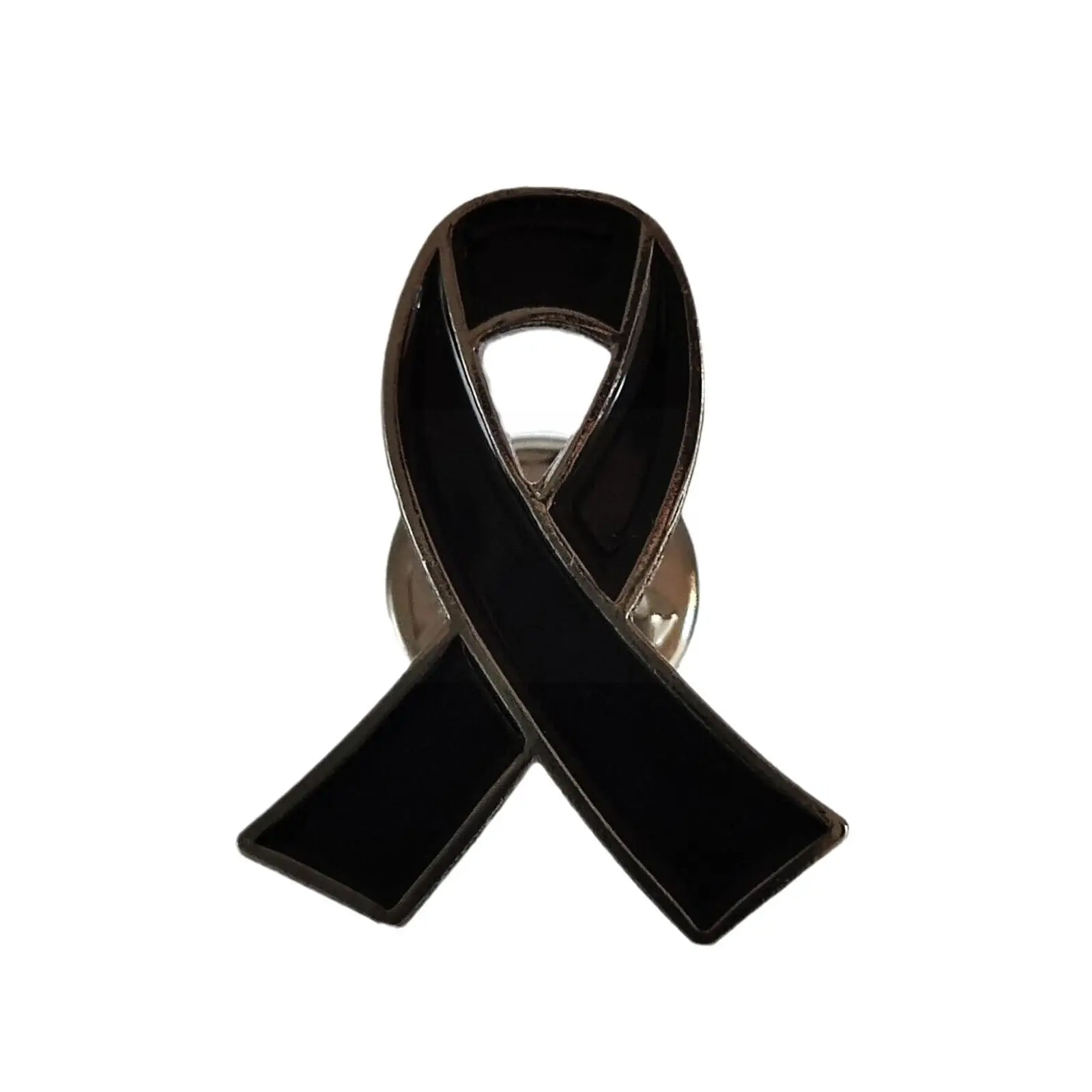 Black-Ribbon-Pin-Badge-Brooch-Funerals-Memorial-Pin-Funeral-Pin-Black ...