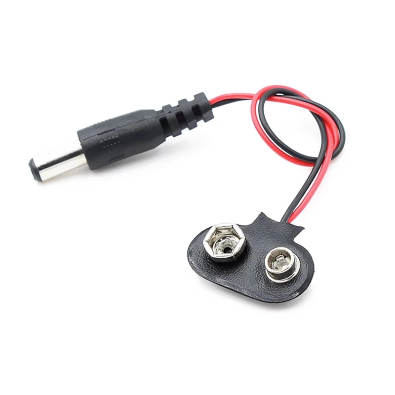 5pcs-10pcs-9V-Battery-Connector-9-Volt-Battery-Snap-Connector-Clip-Lead ...