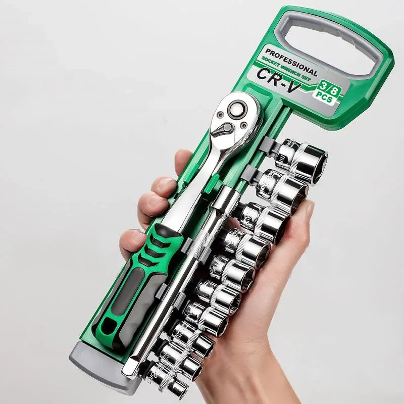 Socket-Sleeve-Wrench-Set-Car-Repair-Tool-Hand-Tools-Key-Set-Wrench ...