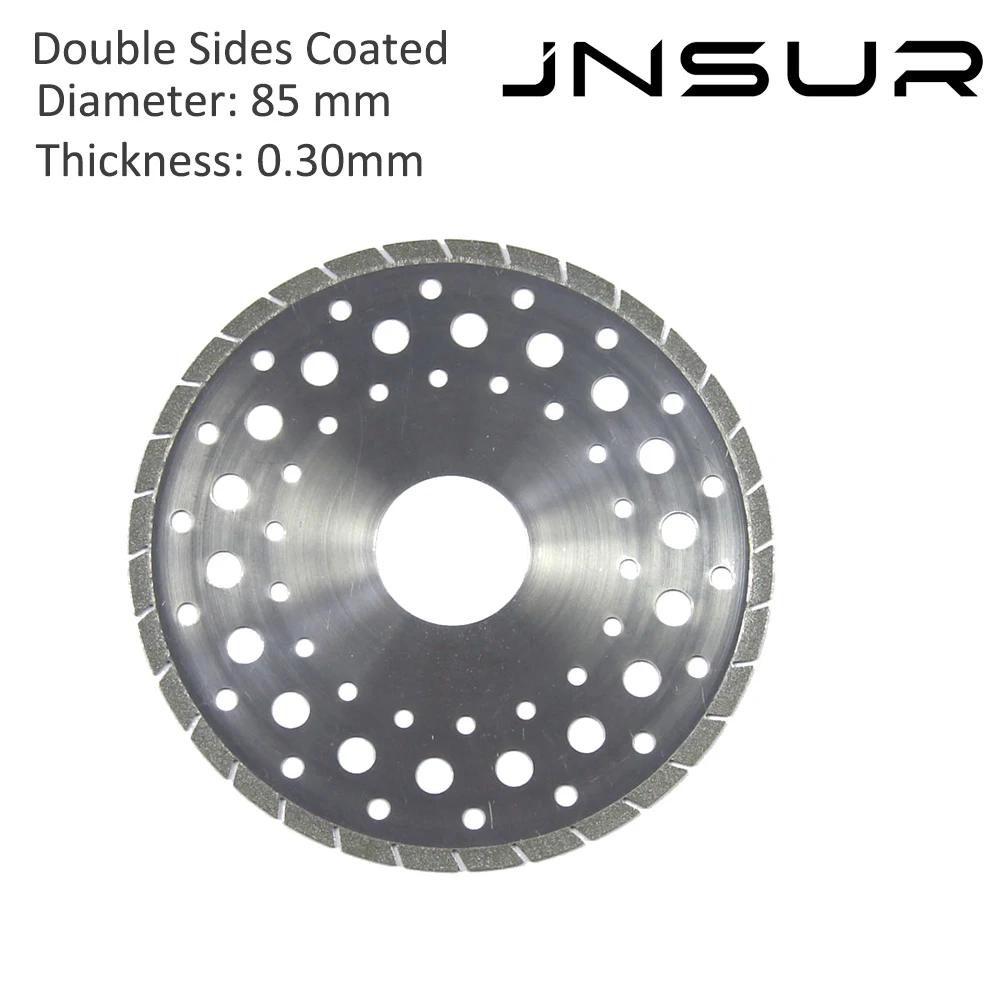 대형 대각선 톱니 모양의 디스크 기술자 다이아몬드 디스크 Ch85d30 다이아몬드 커팅 휠 치과 커팅 디스크 치과 의사