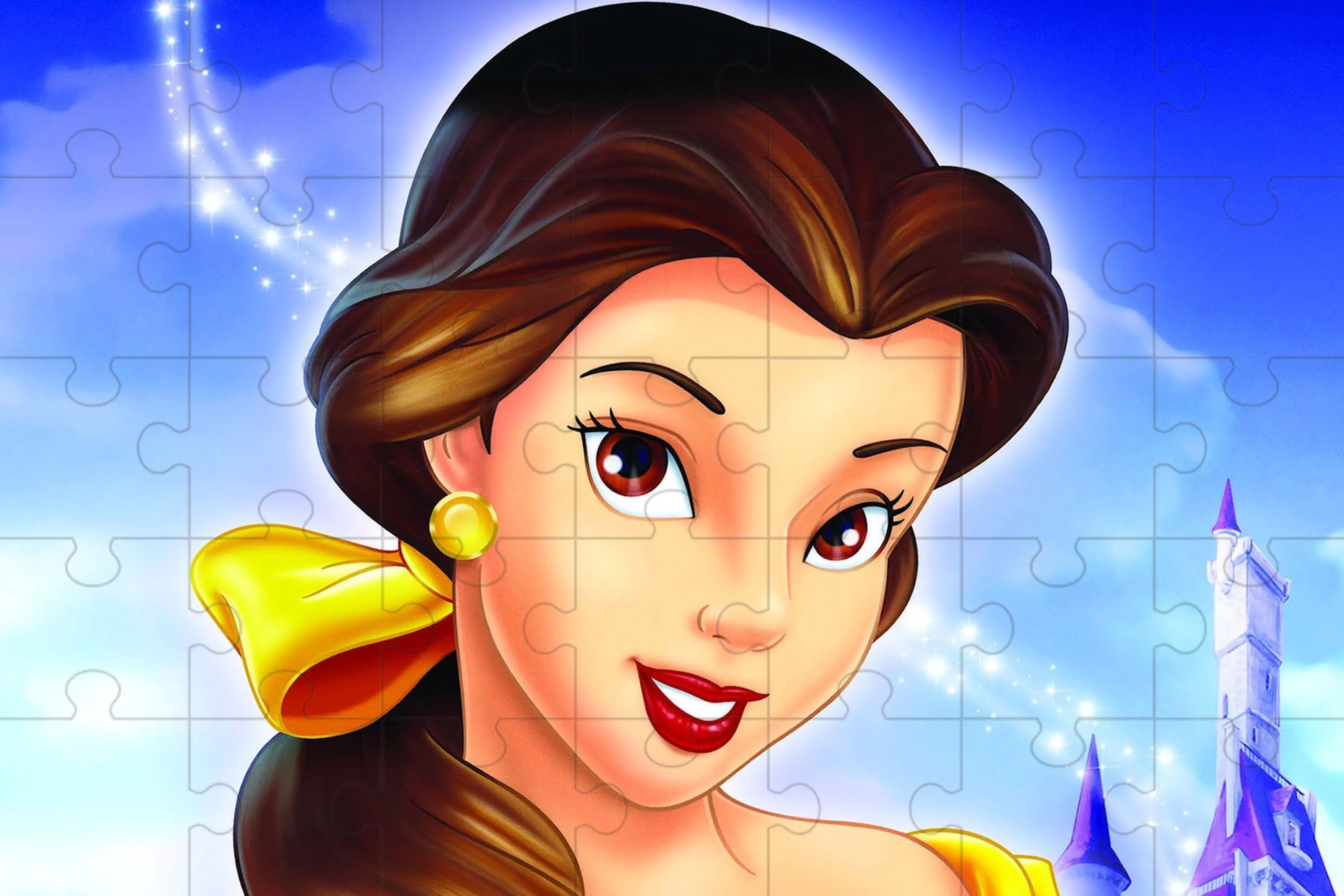 Beauty And The Beast Belle Face