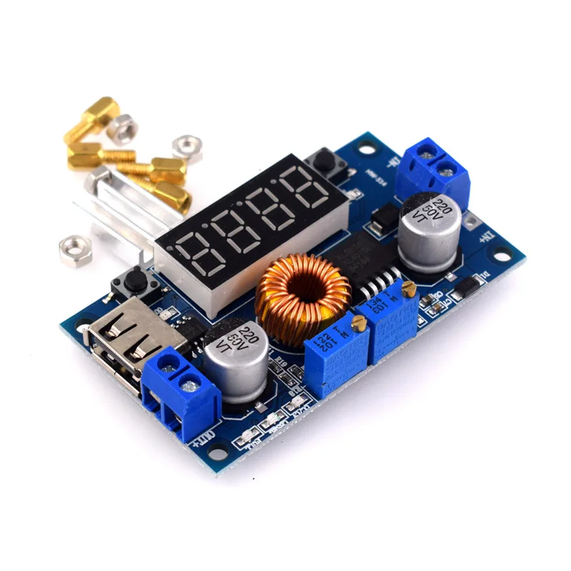 XL4015-75W-DC-DC-5A-Voltage-Regulators-Module-Adjustable-Buck-Module ...