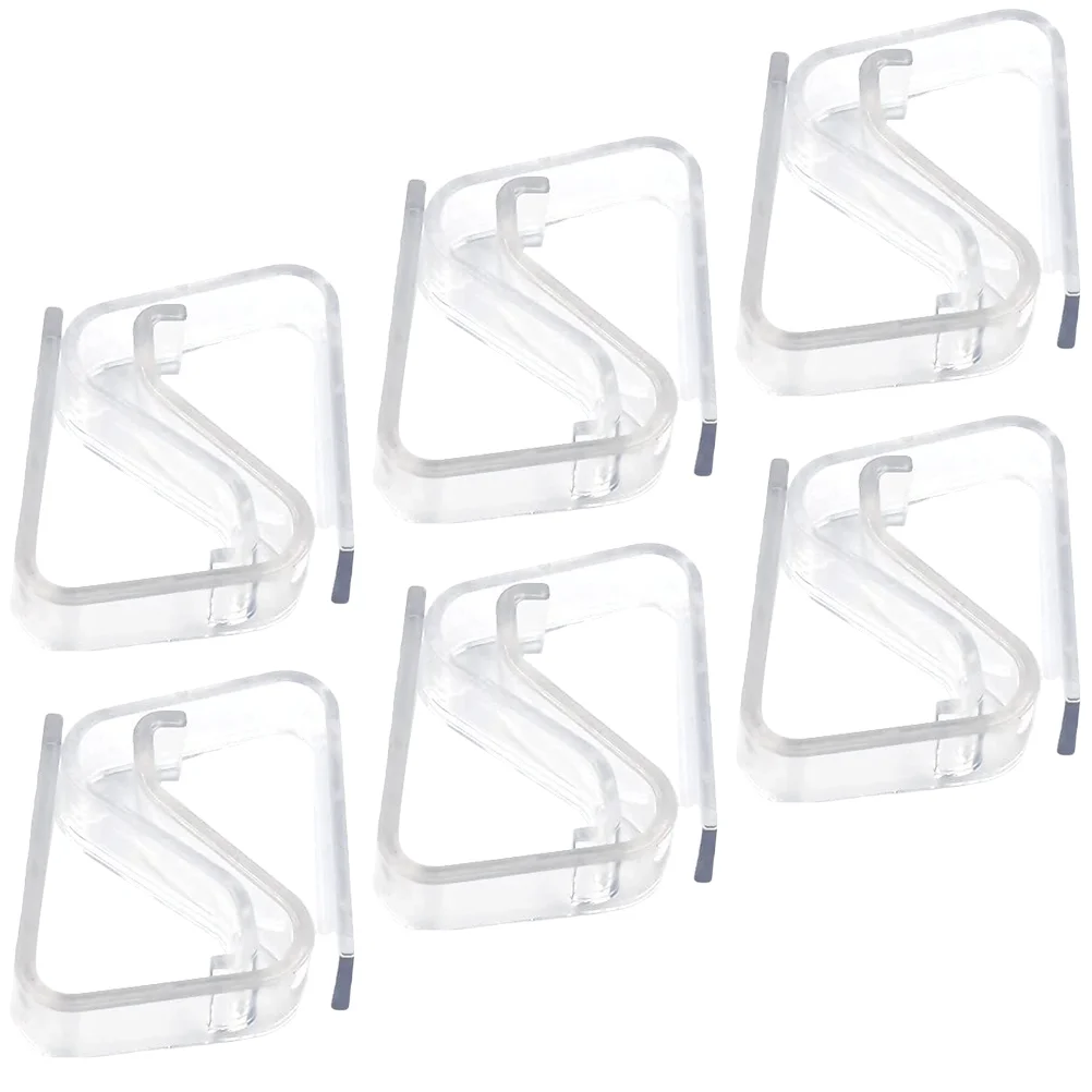 12Pcs-Table-Cloth-Fixing-Clips-Tablecloth-Clips-Clear-Cloth-Clamps ...