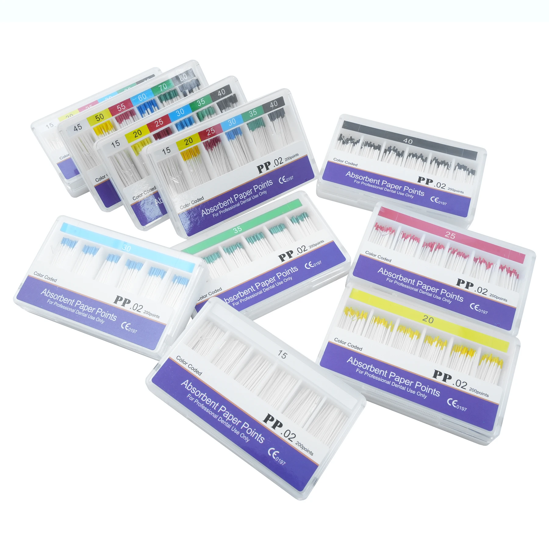 10-Boxes-Dental-Absorbent-Paper-Points-Moisture-Absorbing-Paper-Tips ...