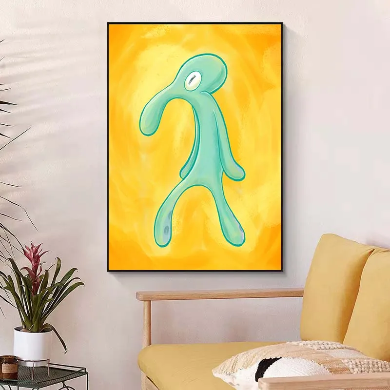 Squidward's Art Gallery: Is This Cartoon Wall Art Worth Your Walls?
