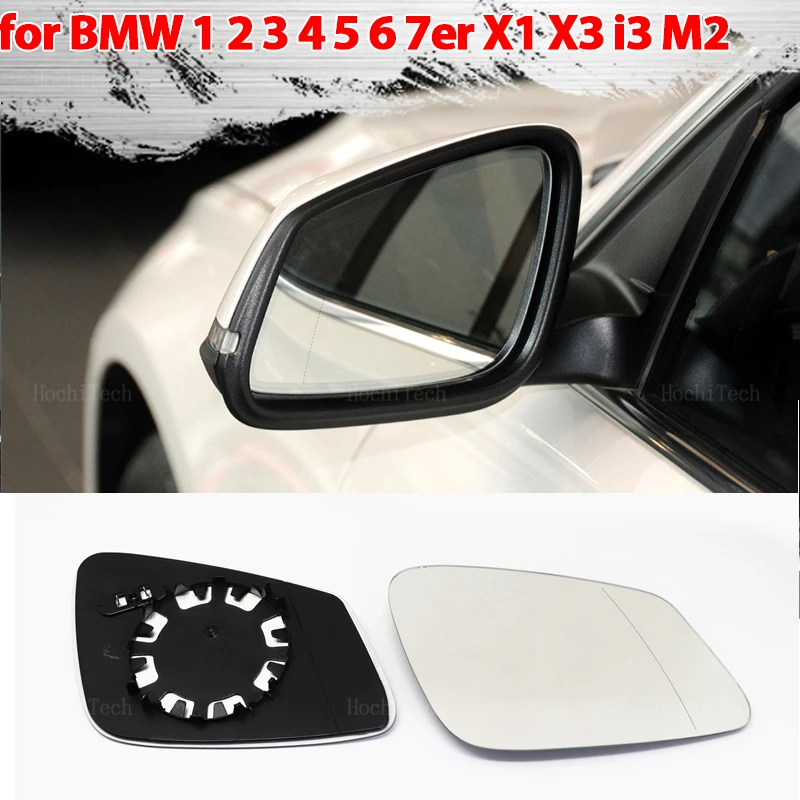 Left-Right-Side-Blue-Heated-Wing-Mirror-Glass-Wide-Angle-Rearview ...