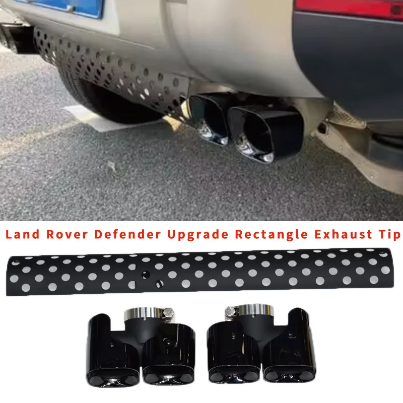 For Land Rover Defender 90 110 2020-2022 Rear Exhaust Tail Pipe ...